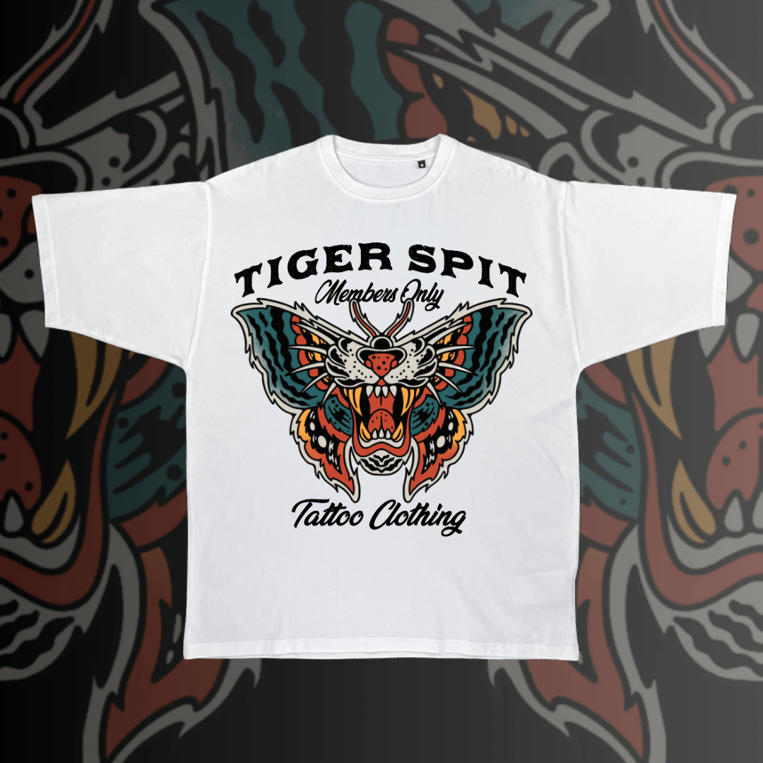 BUTTERLFY - WHITE – TIGER SPIT